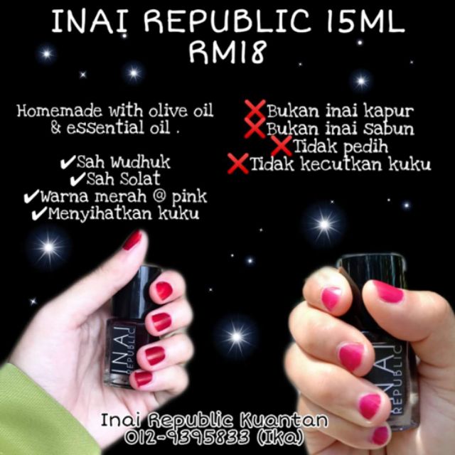 Inai republic 15ml (peel off) | Shopee Malaysia