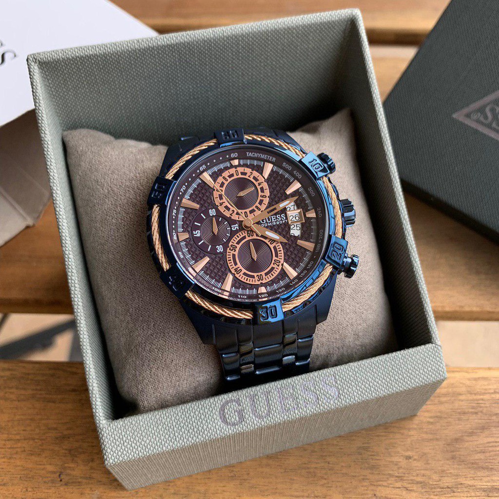 ORIGINAL GUESS WATCH W0522G3 MEN WATCH CHRONOGRAPH | Shopee Malaysia