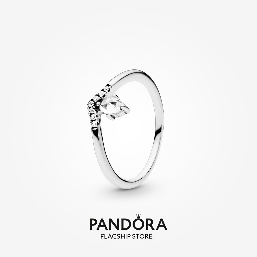 Pandora Classic Wishbone Ring | Shopee Malaysia