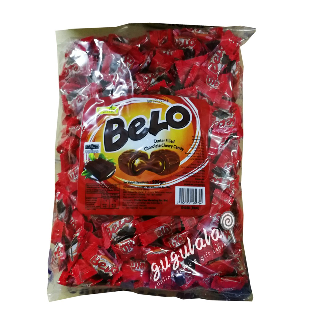 Belo Center Filled Chocolate Chewy Candy 300's | Shopee Malaysia