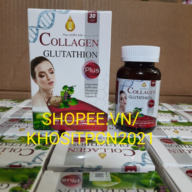 Collagen GLUTATHION PLUS Female Hormonal Germ Pills Help Beautify The ...