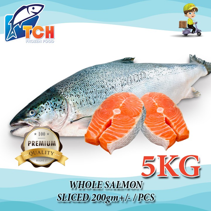 SALMON, HALF SALMON, WHOLE SALMON, TCH FROZEN FOOD, FRESH FROZEN ...