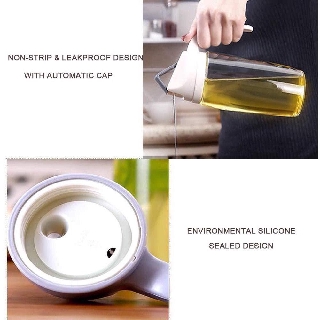 Cooking oil Leak-proof Spice Jar CANISTER & Jar Botol Minyak Masak ...