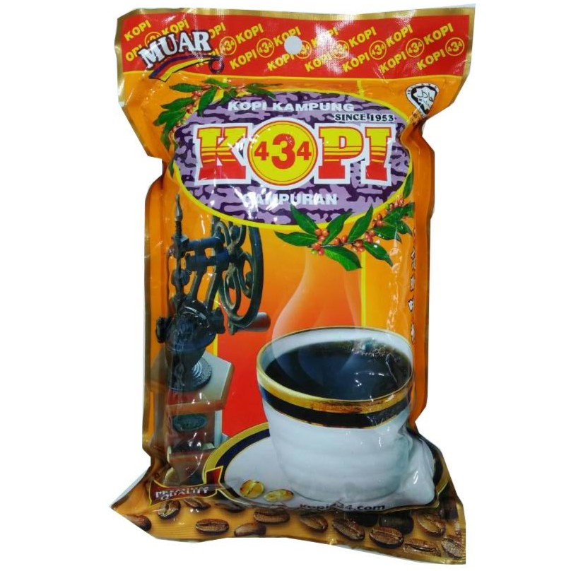 Muar Kopi 434 Sai Kee Muar Serbuk Kopi Kampung Campuran 300gm (麻坡才记咖啡粉 ...