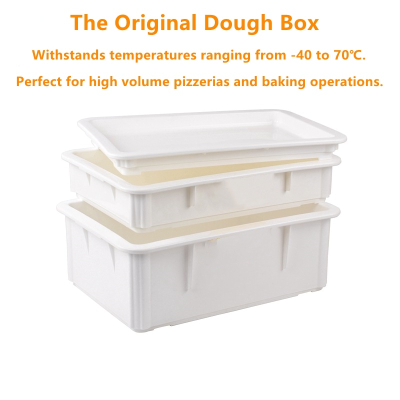 Dough Proofing Box Heavy Duty Dough Fermentation Box Stackable Pizza ...