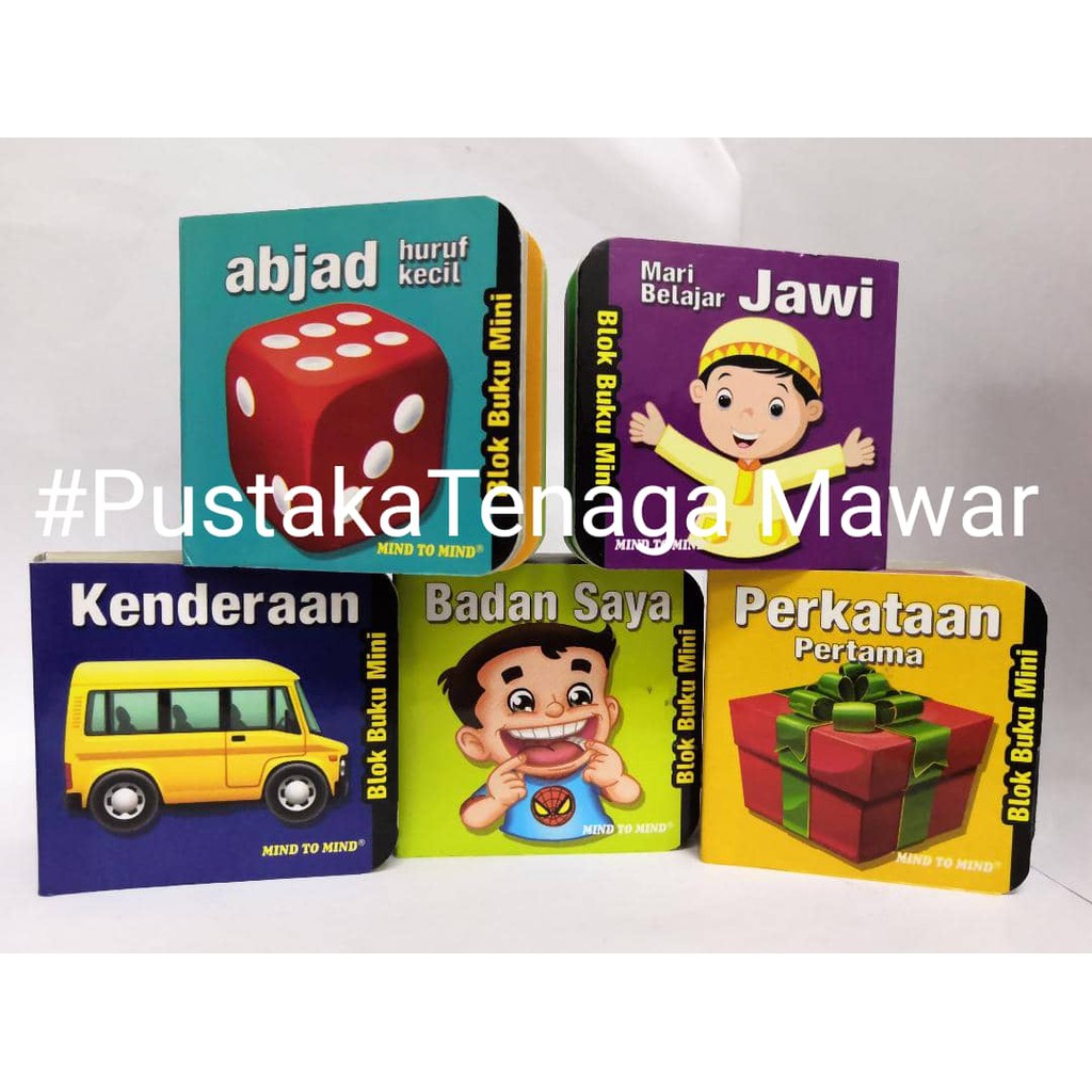 Blok Buku Mini (5 Buah Buku) | Shopee Malaysia