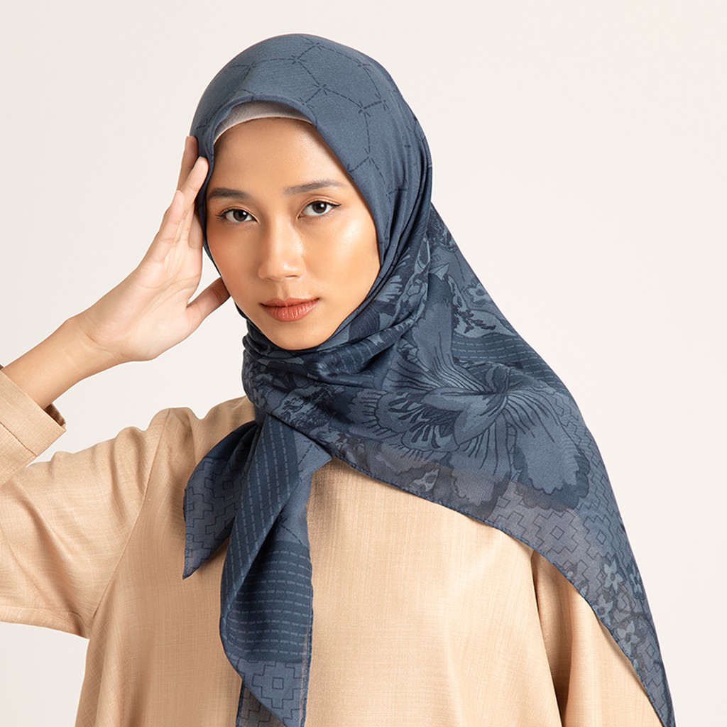 KAMI IDEA Ruze Scarf Extended in Flagstone | Shopee Malaysia