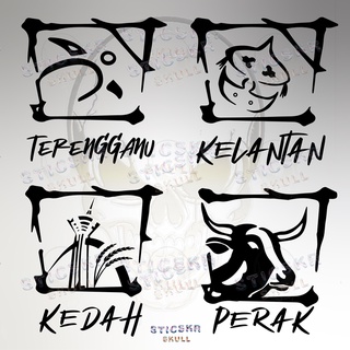 Car Sticker Motor Sticker Penyu Terengganu/ Kelantan/ Sarawak /Penang ...