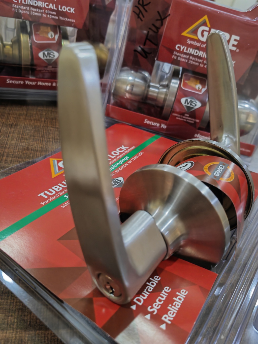 LS GEMILANG UNOIN CYLINDER DOOR LOCK Cylindrical Door Lock Set ( Round ...