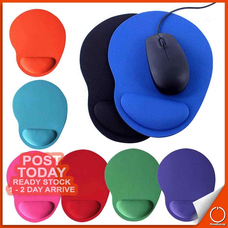 𝐀𝐍𝐓𝐈 𝐒𝐊𝐈𝐃 Wrist Rest Support Ergonomic Mouse Pad Memory Foam Notebook ...