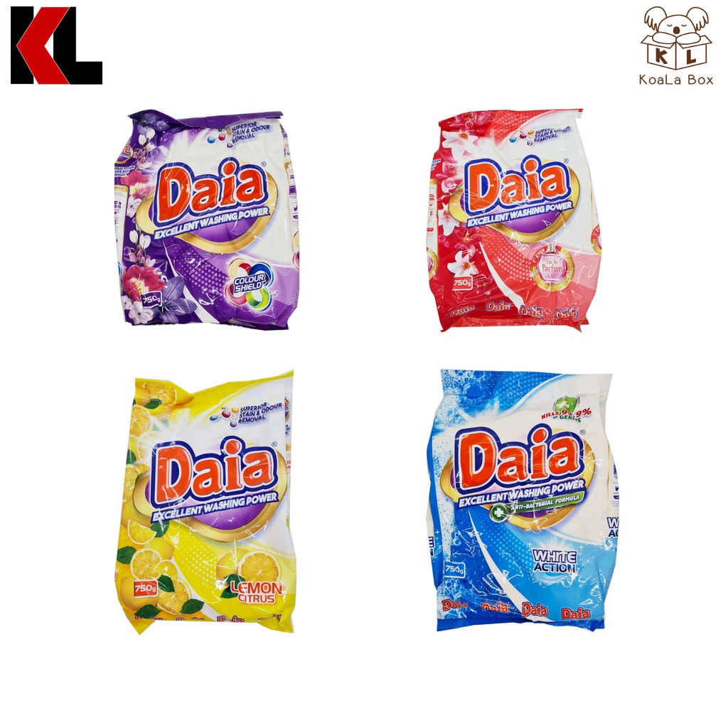 Daia Detergent Powder 750G (Four Flavours) | Shopee Malaysia