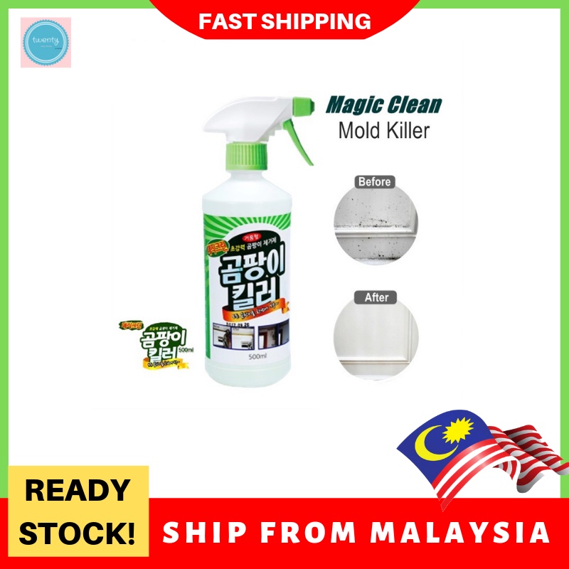 [READY STOCK !!] Korean Cleaning Magic Clean Mold Killer Foam 500ml ...
