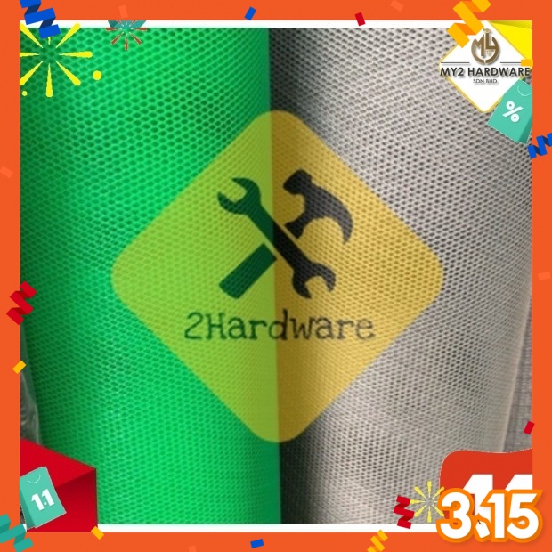 Insect Screen Plastic Net Mesh Window Mosquito Net / Jaring Nyamuk 4ft ...