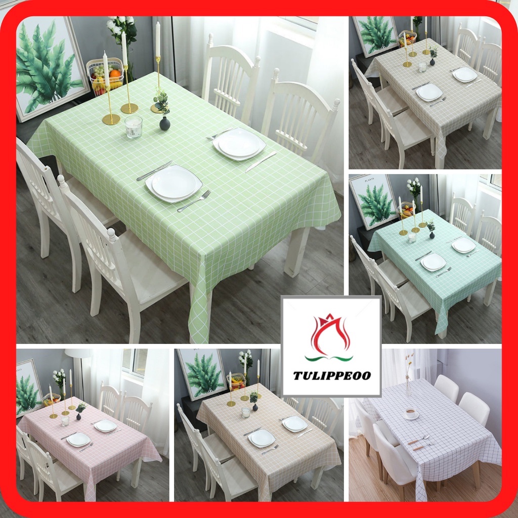 Alas meja makan 4 kerusi table cloth meja makan lapik meja pelapik meja ...