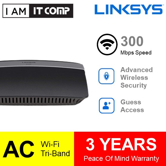 Linksys E2500 N600 Dual-Band Wi-Fi Router ( E2500-AP ) | Shopee Malaysia