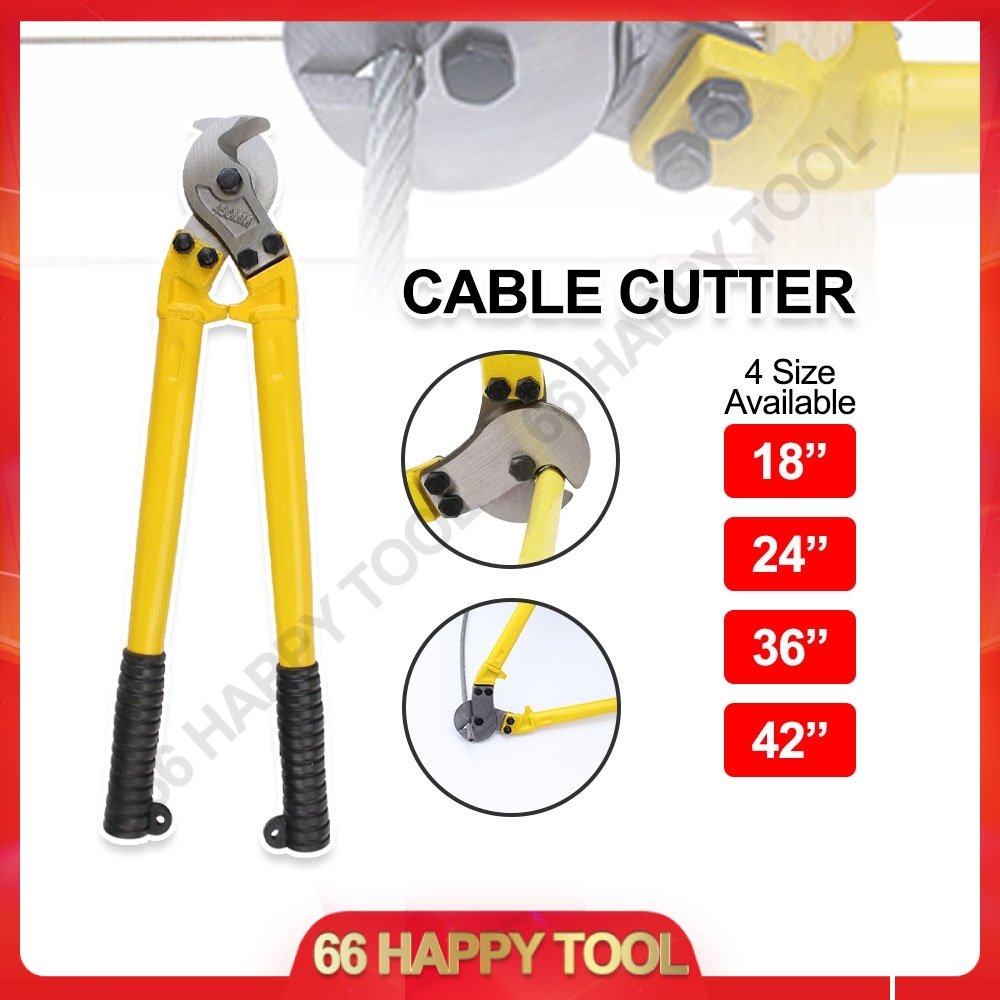 Cable Cutter (18-24 Inch) Metal Ready Stock Adjustable Wrench Cutting ...