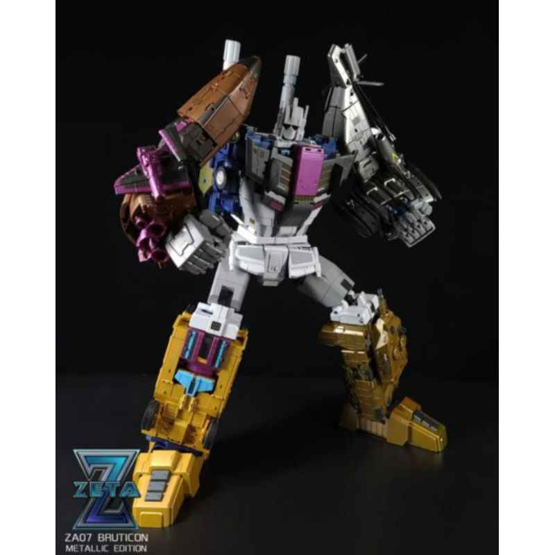 Zeta Toys Transformer ZA-07 Bruticon Combiner (Metallic Version ...