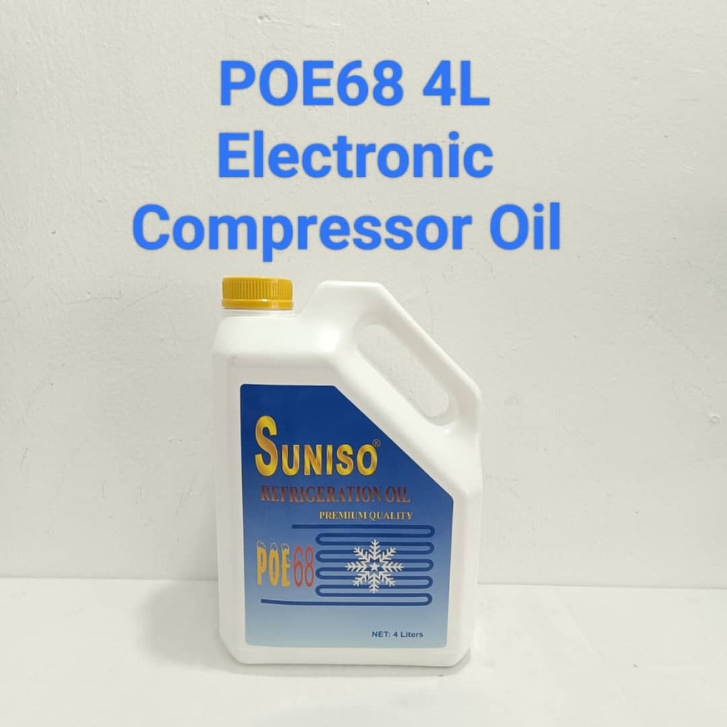 SUNISO POE68 4L Electronic Compressor Oil | Shopee Malaysia