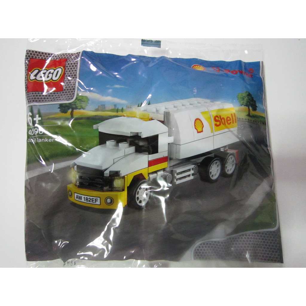 SHELL Exclusive LEGO Shell Tanker Polybag Sealed - 40196 ( Limited ...