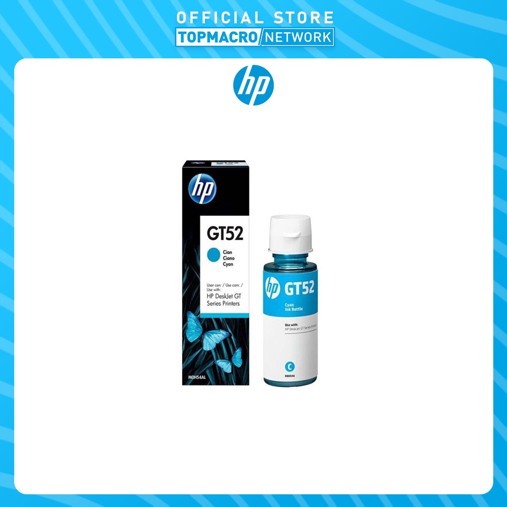 HP GT52 CYAN ORIGINAL INK BOTTLE | Shopee Malaysia