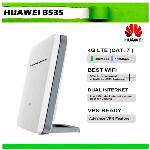 Huawei B 535 - 232 4G Lte Wireless Dual Band Router | Shopee Malaysia