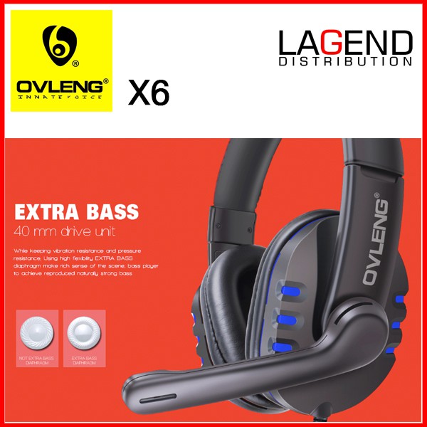 OVLENG X6 Headset E-sports Headphones Headphones For Gamer 3.5MM Jack ...