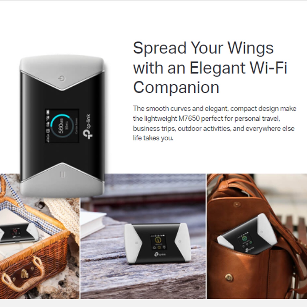 TP-Link M7650 - 600Mbps LTE Advanced Mobile WiFi Wireless router @ IBN ...