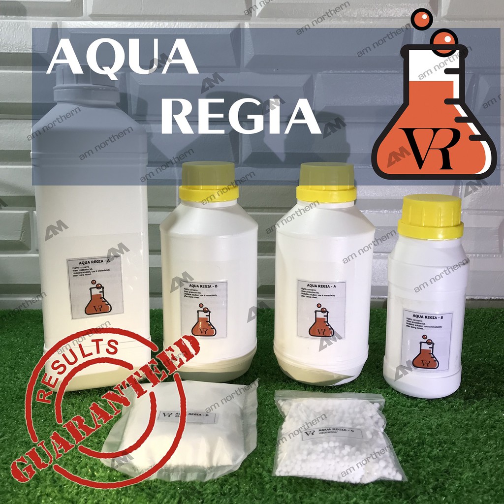 Aqua Regia KIT Guaranteed to work - with SMB Gold Extract | Shopee Malaysia