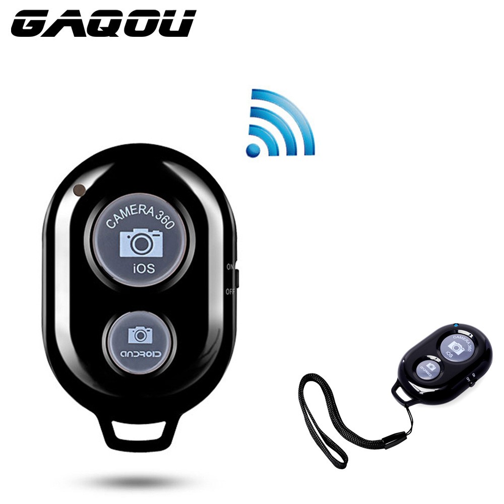 Mobile Phone Bluetooth Wireless Remote Control Selfie Stick Shutter ...