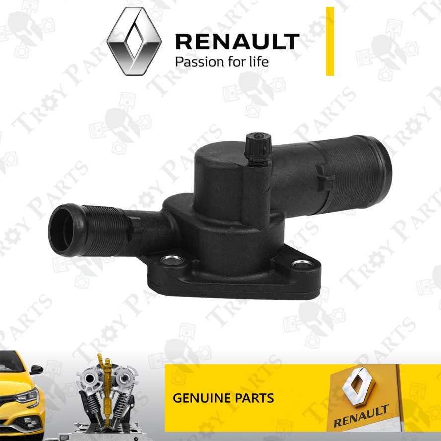 (1pc) Original Renault Radiator Coolant Thermostat with Housing ...