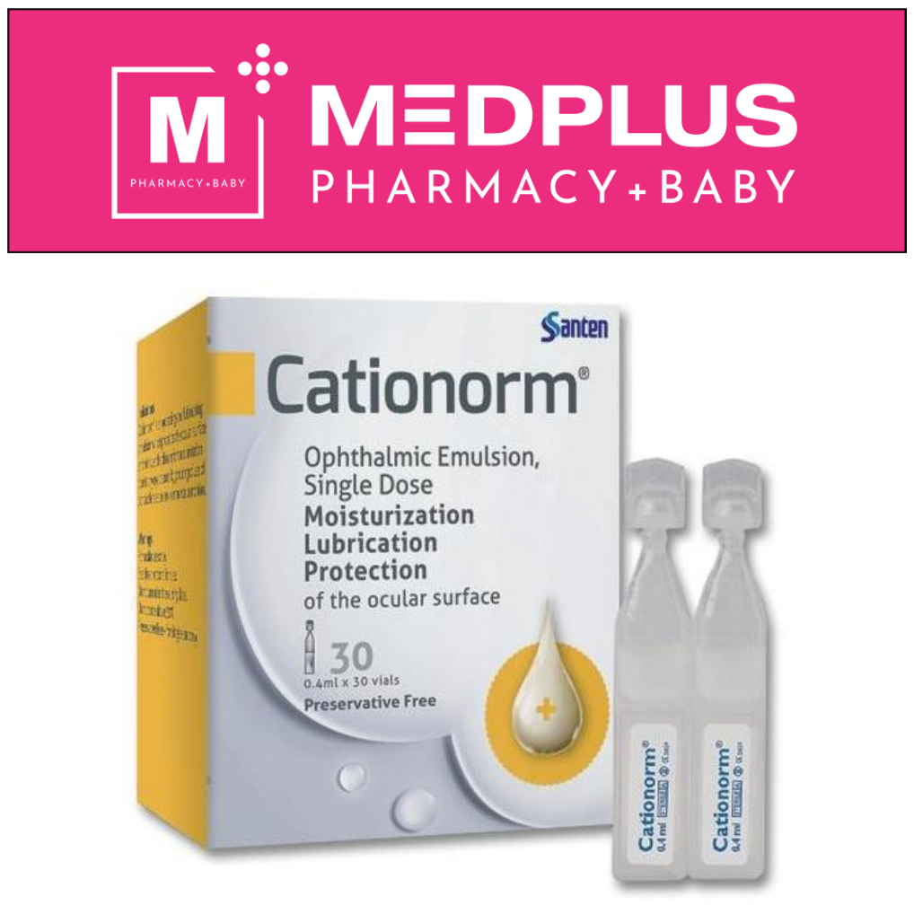Cationorm Eye drops emulsion 0.4ml x 30s | BeeCost