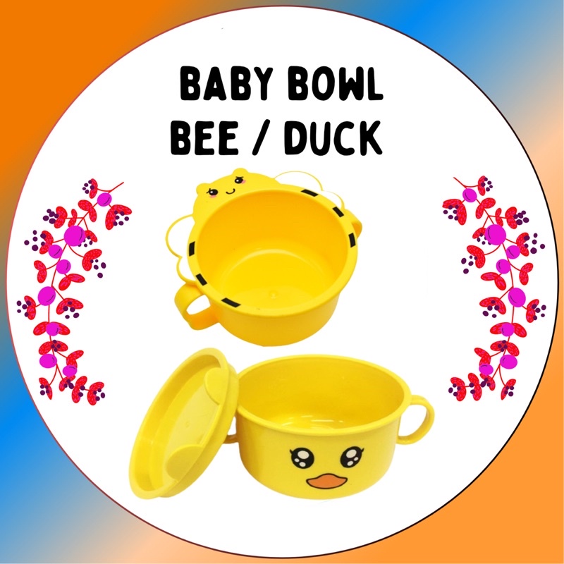 Cute Baby Bowl Bee & Duck / Mangkuk comel baby Lebah dan Itik dengan ...