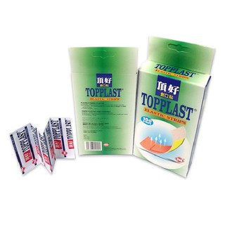 Topplast Elastic Strips Plaster (100/200 Strips) | Shopee Malaysia