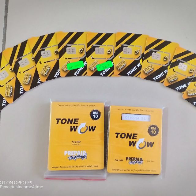 Simkad Prepaid Tone Wow | Shopee Malaysia