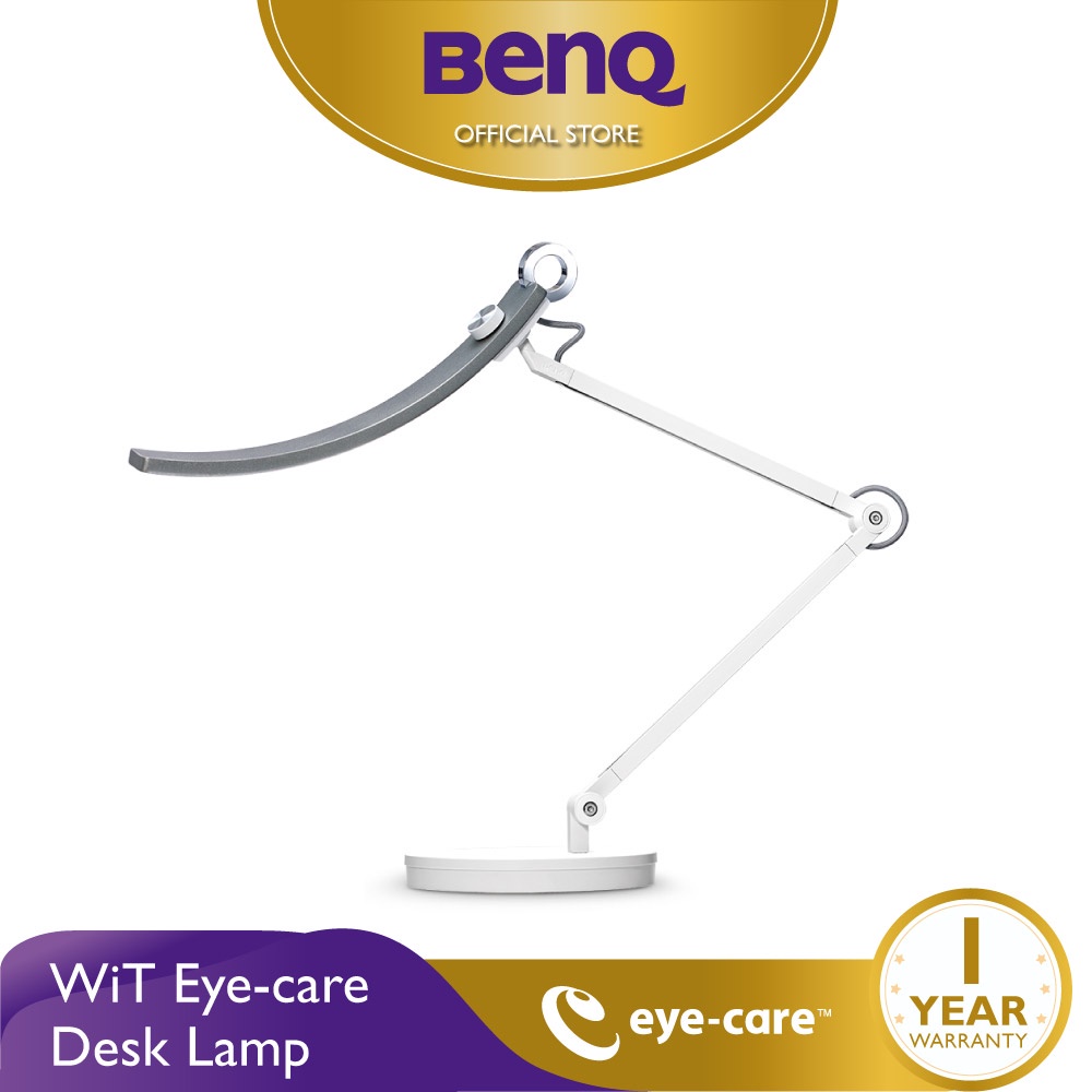 BenQ WiT Desk Lamp LED Eye-care Work & Study Auto Dimming (2700K-5700K ...