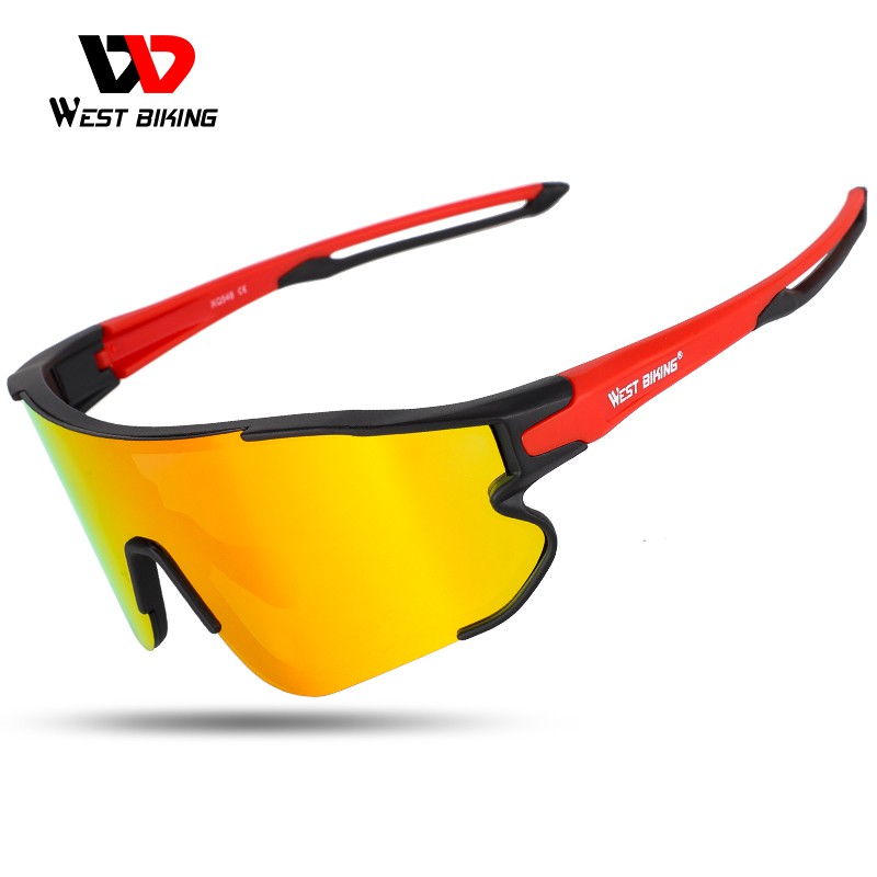 West Biking Cycling Glasses Uv400 Protect Polarized Outdoor Sports