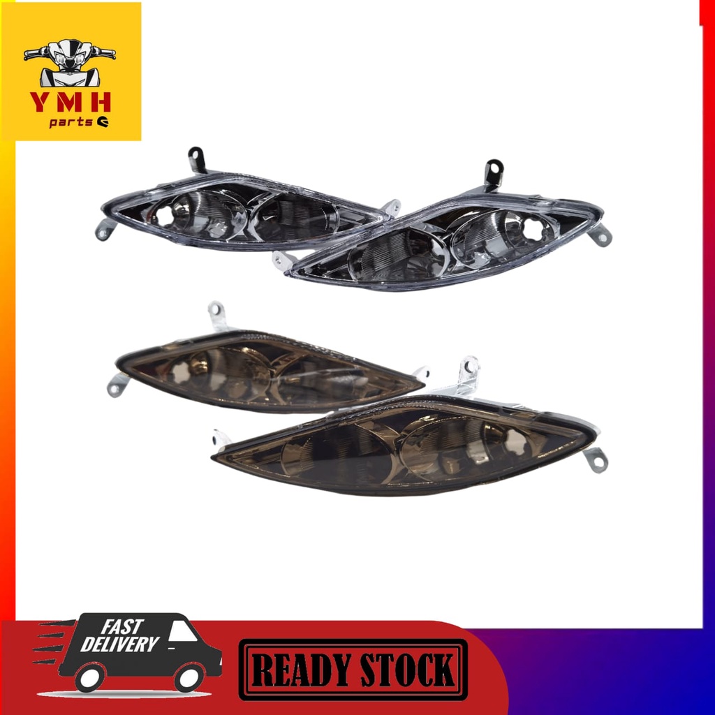 Yamaha LC135 V1/Demak Evo Z A Front Signal Signal Depan Set Clear/Smoke Good Quality | Shopee ...