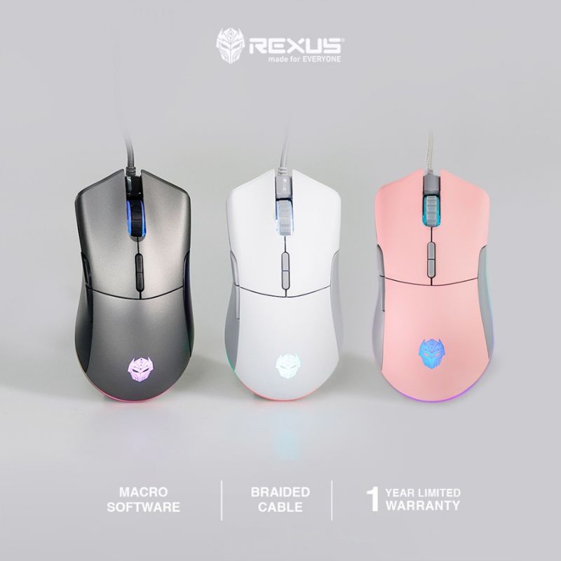 Rexus GAMING MOUSE X15 GAMING MOUSE | Shopee Malaysia