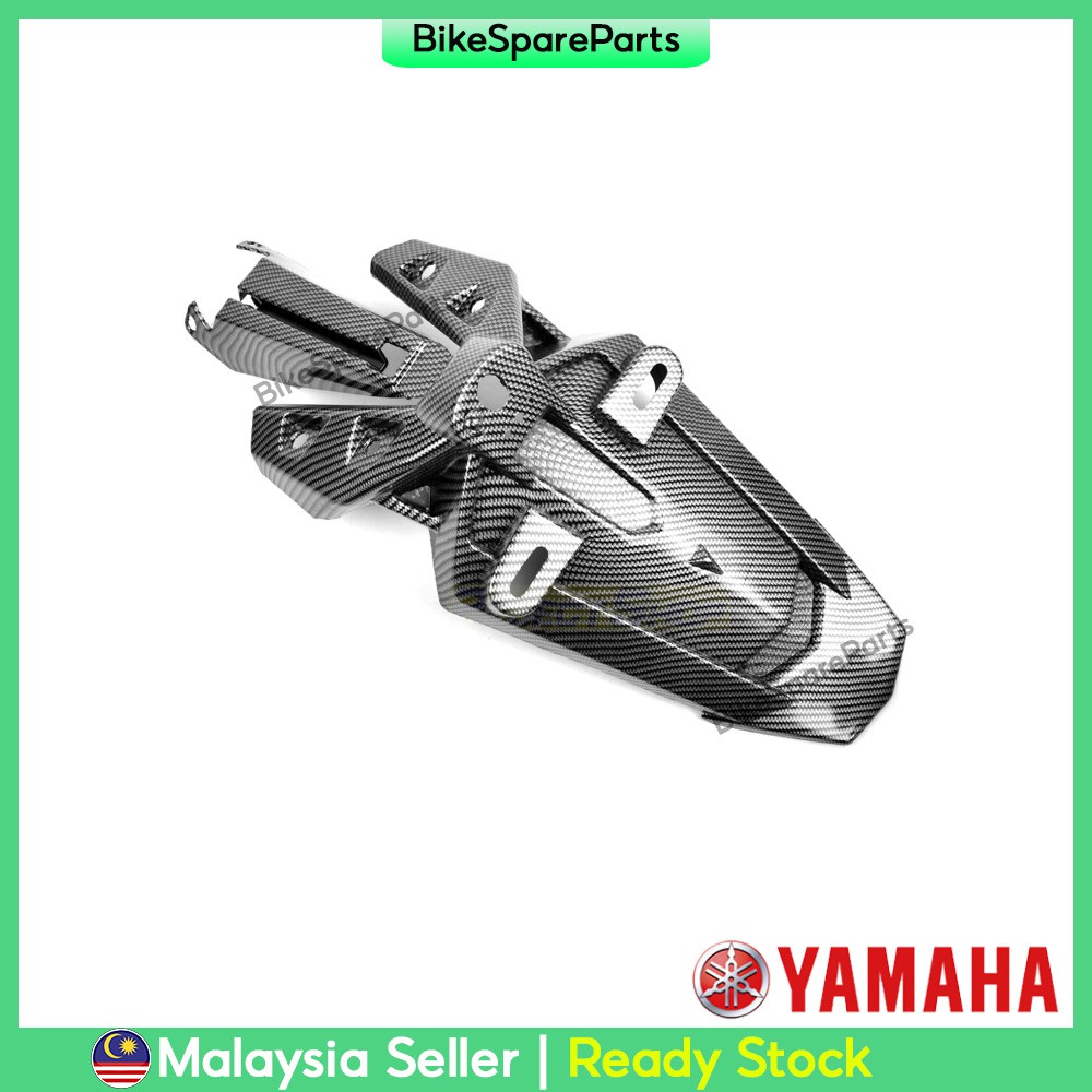 REAR FENDER Ekor Y15ZR Y15 V1 V2 EXCITER VIETNAM SMALL BLACK/ CARBON ...