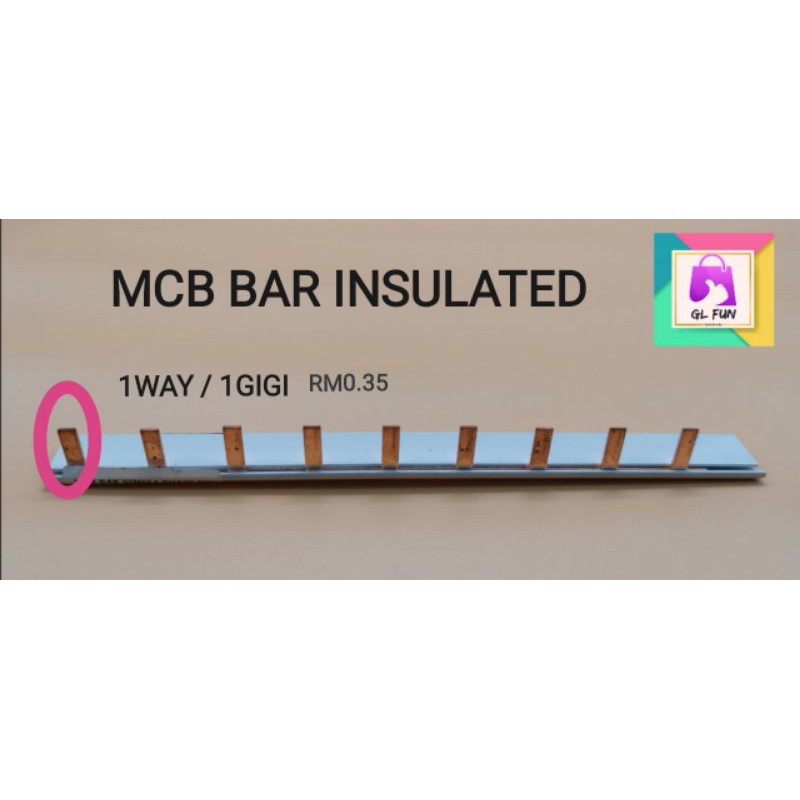 (1 WAY) MCB Pure Copper Bar / MCB Copper Bus Bar with PVC Insulated ...
