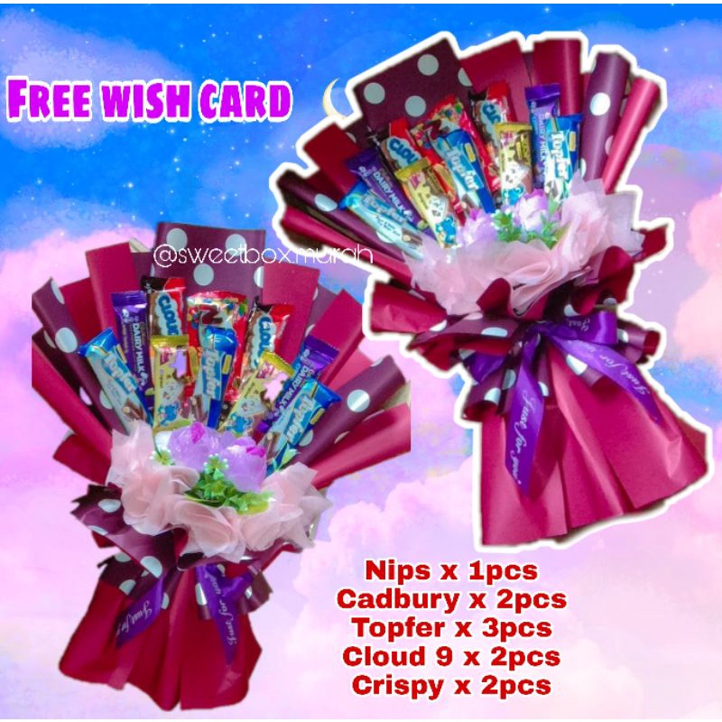 Bouquet Coklat Murah | Shopee Malaysia