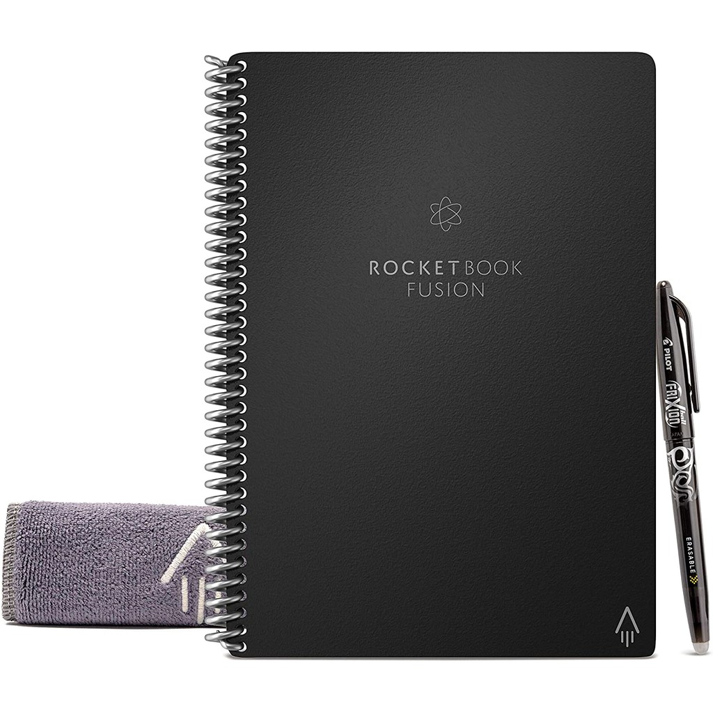 Rocketbook Fusion Smart Reusable Notebook - Calendar, To-Do Lists, and ...