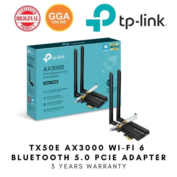 TP-Link TX50E AX3000 Wi-Fi 6 & Bluetooth 5.0 PCIe Wireless Adapter (PCI ...