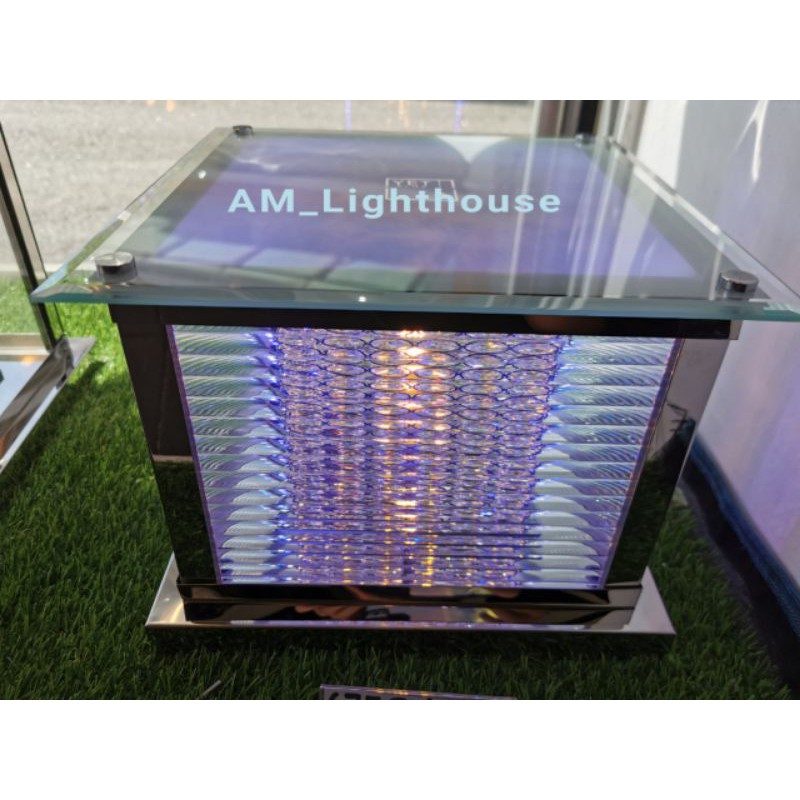 Crystal Gate Light with Blue & White LED Lights | Shopee Malaysia