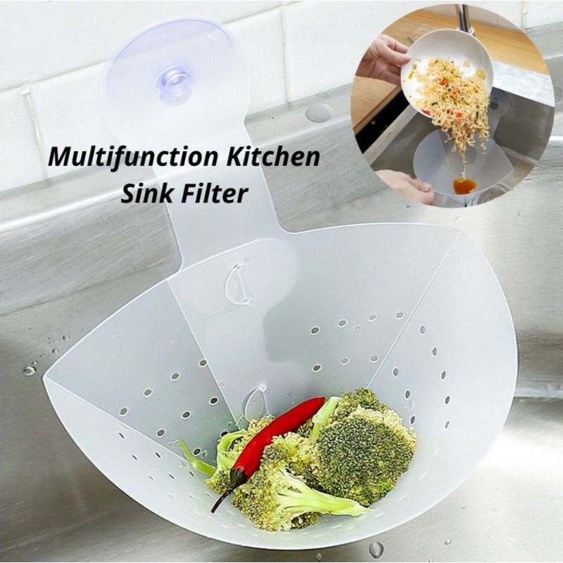 Multifunction Kitchen Drain Sink Filter Food Waste Catcher Foldable ...