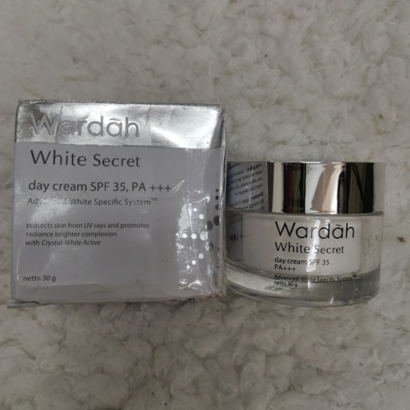 Wardah White Secret Day Cream SPF35 PA++ 30g (box dented) | Shopee Malaysia