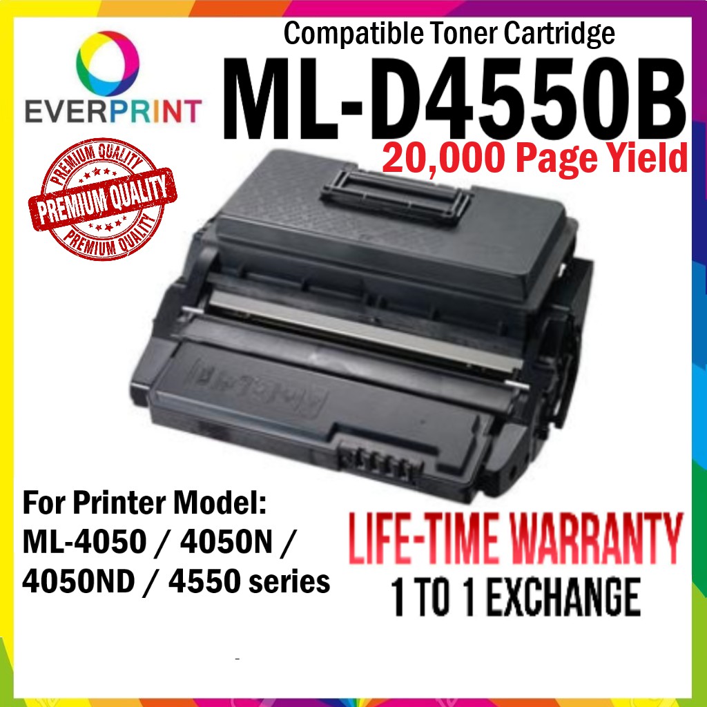 Samsung ML-D4550B MLD4550B Compatible Toner Cartridge For ML-4050 ML ...