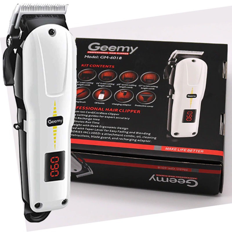 Geemy GM-6008 Original Professional Hair Clipper | Shopee Malaysia