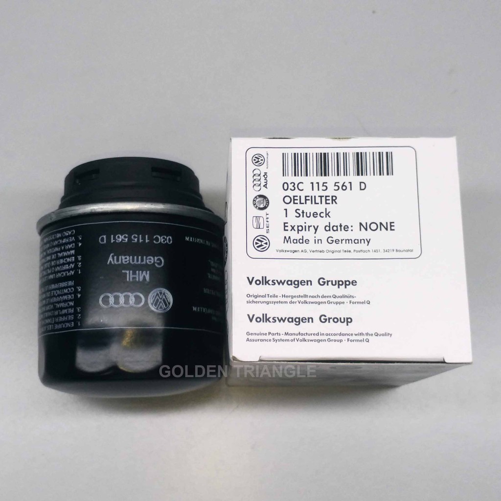 VOLKSWAGEN TIGUAN 1.4 TSI, BEETLE, GOLF, JETTA (STL) OIL FILTER (03C ...