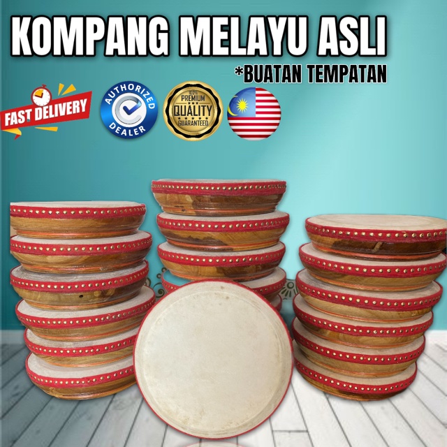 Kompang Tempatan Murah Kampung Melayu Asli [Grade A 100%] | Shopee Malaysia